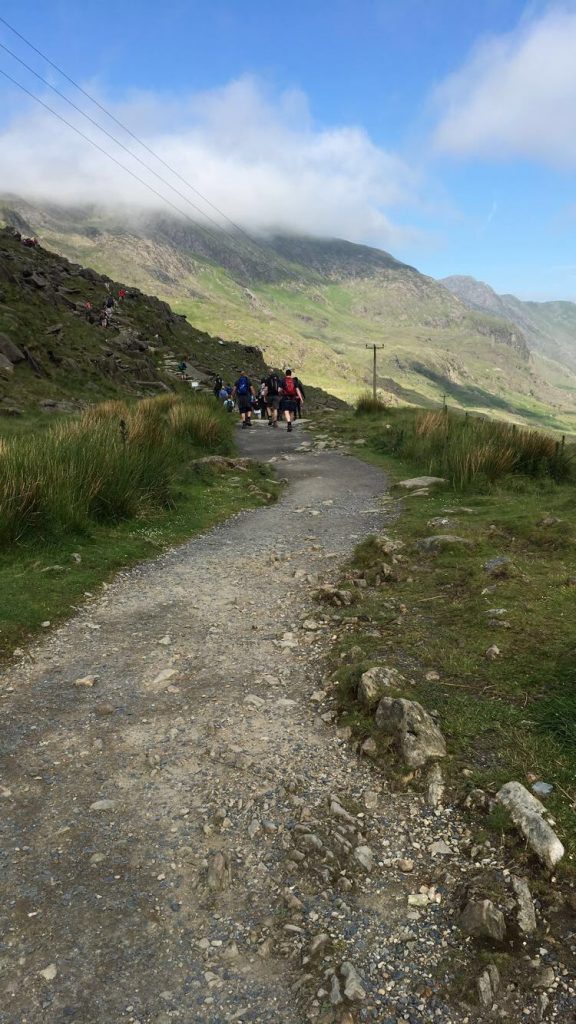Snowdon Pyg Track - Life with Scoliosis