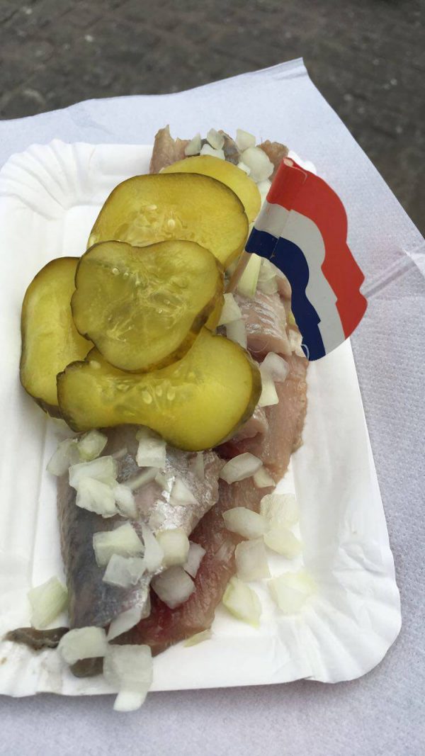 4 days in Amsterdam - raw herring - Life with Scoliosis